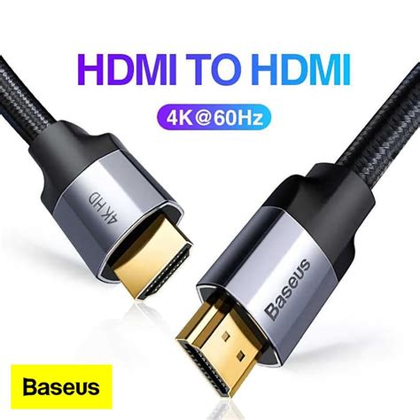 Jual Kabel HDMI To HDMI 4K Full HD Baseus Cable Projector TV Home Theather Shopee Indonesia
