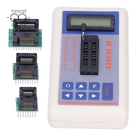 Integrated Circuit Tester Ic Transistor Capacitor Tester Diode Checker Detector With 5v 3 3v
