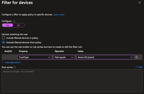 Excludebypass Mfa For Azure Ad Joined Devices Microsoft Qanda