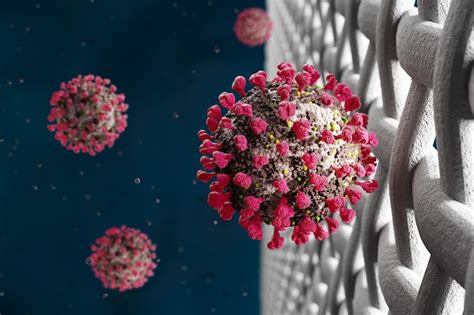 Premium Photo Virus On The Tissue Protection Against Infection View