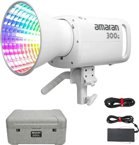 Aputure Amaran 300c Rgb Cob Video Light Bowen Mount 2 500k To 7 500k Cct With G M