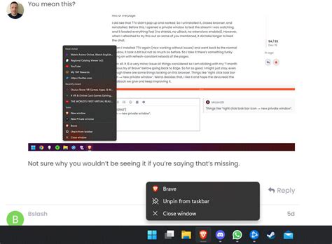 Right Click Win11 Taskbar Context Menu Doesn T Show Up Desktop