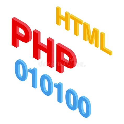 Php Binary Code Background Stock Illustrations 920 Php Binary Code