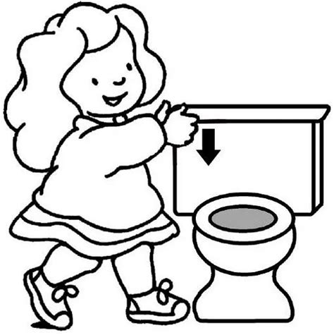 Dibujos Para Colorear De Baños De Niñas Imagui