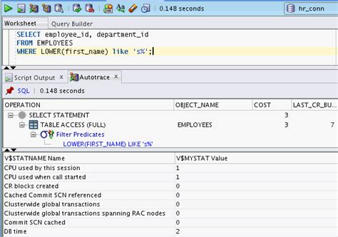 Optimizer Access Paths