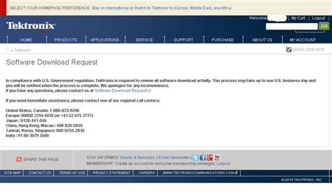 Logiciel Openchoice Tektronix