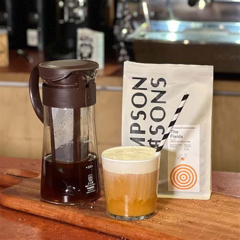 Pistachio Cold Brew Filter With Cold Whip Climpson And Sons