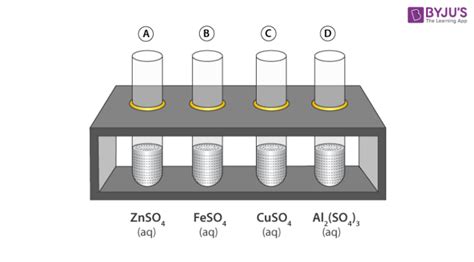 Reactivity Series Experiment CBSE Class Science Practicals