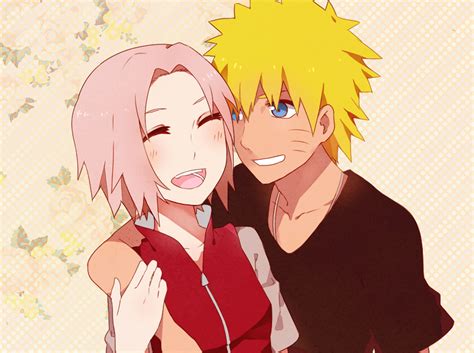 Haruno Sakura And Uzumaki Naruto Naruto And More Drawn By Sera Serappi Danbooru