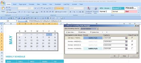 Create Calendar From Excel Spreadsheet Data With Dynamic Monthly Excel Calendar Super User Db