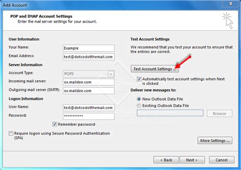 Maildee Com World Email Server Hosting Blog MD OX How To Add New Account On MS Outlook 2013