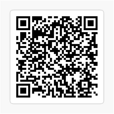 Rickrolling Qr Code Sticker For Sale By Expertgroup Redbubble