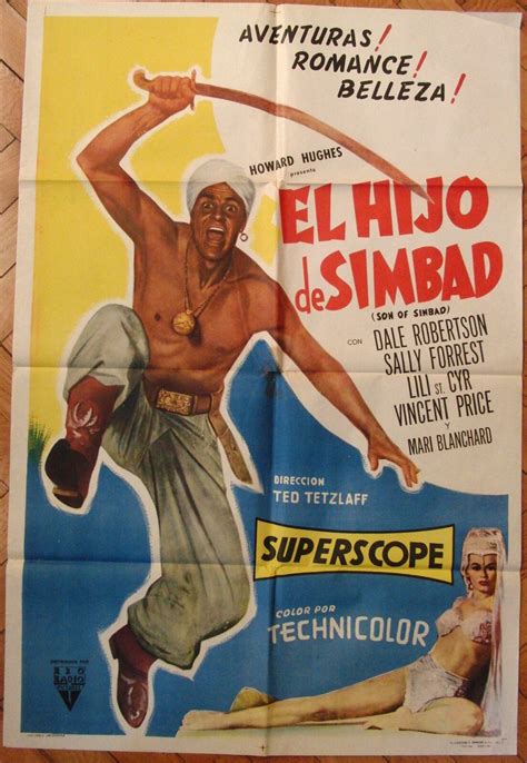 Sally Forrest Hijo De Simbad Son Of Sinbad 1955 Directed By Ted