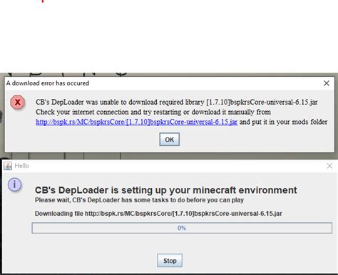 Journey To The Core Not Launching Due To Missing Files R Feedthebeast