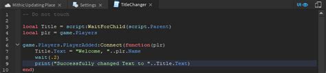 Text Wont Change Scripting Support Developer Forum Roblox