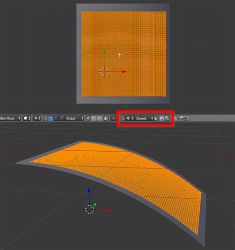 Modifiers Curving Mesh To Other Mesh Blender Stack Exchange