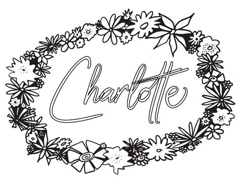 10 Charlotte Coloring Pages — Stevie Doodles Free Printable Coloring