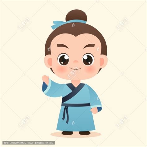 卡通古代人物 动漫卡通 设计素材 设计模板 汇图网www huitu