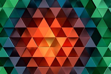 혼란스러운 삼각형 표면 다각형으로 만든 추상적 기하학적 배경 벽지에 대한 스톡 사진 및 기타 이미지 벽지 0명 3차원 형태 Istock