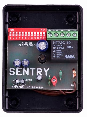 Receiver Sentry Dip Switch 403mhz Or 433mhz Remoteshop