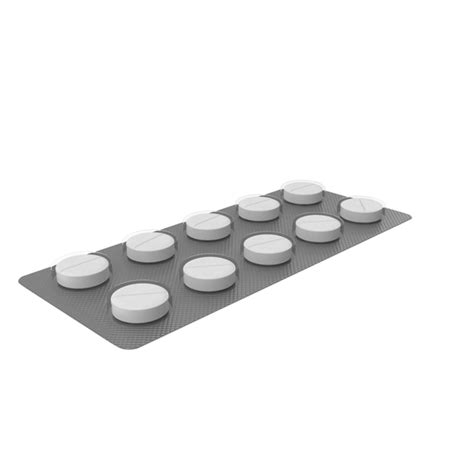 Tablet Blister Pack 3d Object 2299202393 Shutterstock