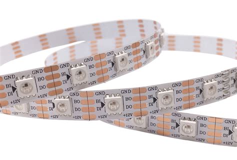 Ws2815 Dc12v 60ledsm Ruban Led Rvb Adressable Derun Led