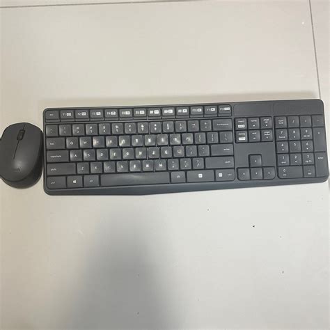 Logitech Wireless Keyboard And Mouse Model K235 Computers And Tech Parts And Accessories