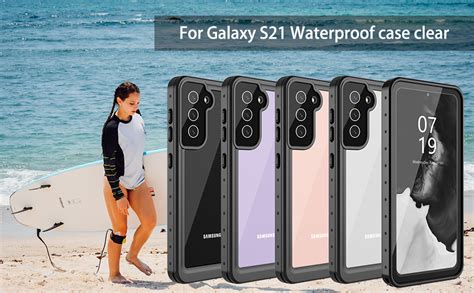 Antshare For Samsung Galaxy S21 Case Waterproof Built In Screen Protector 360° Full