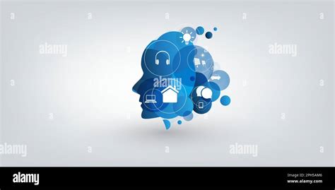 Abstract Technology Machine Learning Artificial Intelligence Cloud
