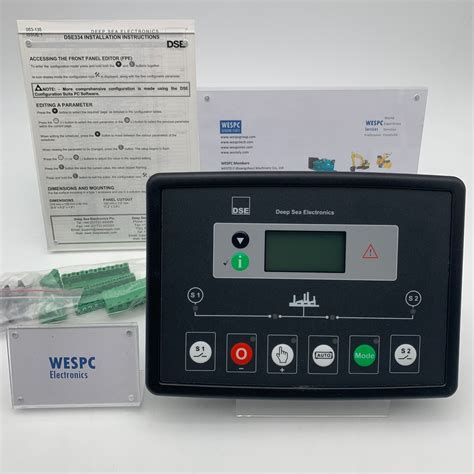 Dse334 Ats Controller From Deep Sea Electronics Dse334 Auto Transfer Switch Control Module Dse