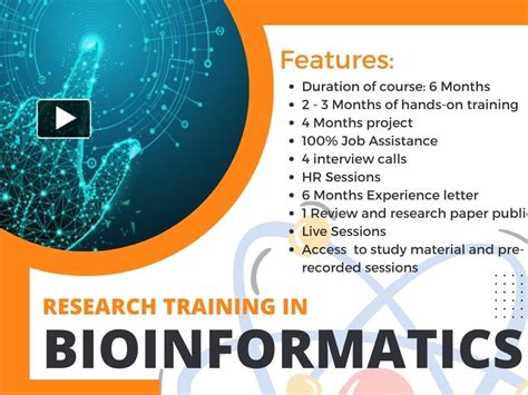 ppt research training in bioinformatics powerpoint presentation