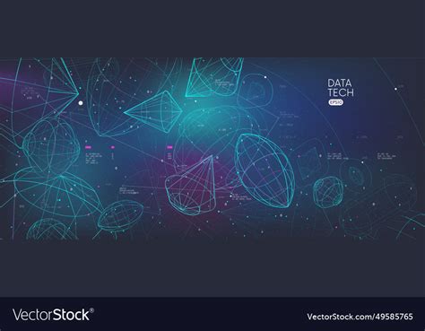 Sorting And Analysis Digital Database Royalty Free Vector