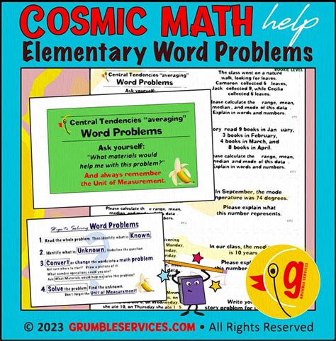 averaging and central tendencies bundle elementary montessori math help