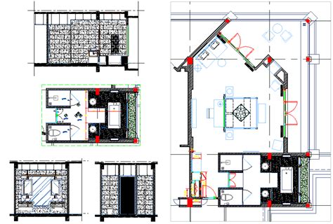 Side Section View Of G 2 House Building Revit File Download This Drawing Revit File On Cadbull