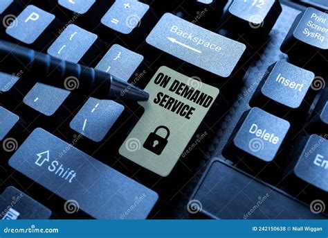 Handwriting Text On Demand Service Word Written On Allows Consumers To Customize Computing