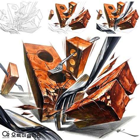 벽돌 포크 기초디자인