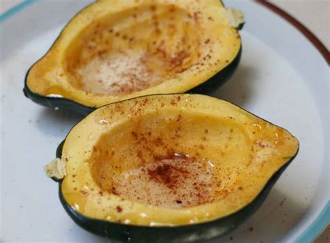 Baked Acorn Squash Microwave