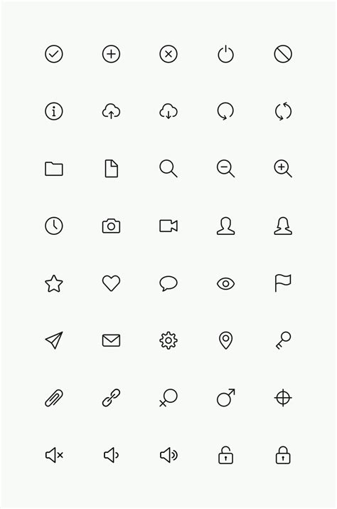 Pin By Vladimir Prochazka On Free Icons Icon Set Line Icon Free