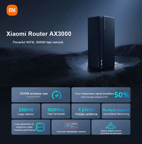 Etotalk Xiaomi Ax3000 Wifi Router Signal Booster Repeater Extend Gigabit Amplifier Wifi 6 Nord
