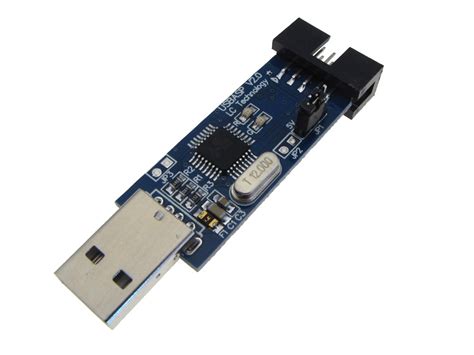 Usb Avr Programmer Pin Idc Isp Connector For Usbasp Ebay