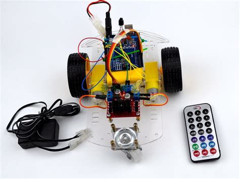For Arduino Uno L298n 红外接收头 红外遥控器 遥控小车snar5 小钉锤创客