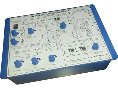 POWER ELECTRONICS UJT FIRING OF SCR TRAINER KITS Manufacturer India