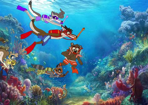 The Great Wolf Pack Under The Sea By Lagovulpesthegentle On Deviantart