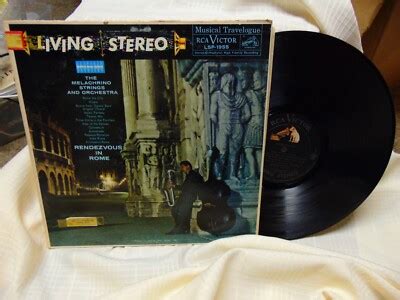 Melachrino Strings Rca Victor Living Stereo Lp Lsp1955 Rendezvous In