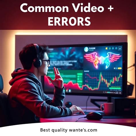 Common Errors Encountered When Running Video Games Leveluptalk
