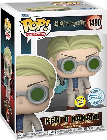 Funko Jujutsu Kaisen Kento Nanami Us Exclusive Glow Pop Vinyl Action