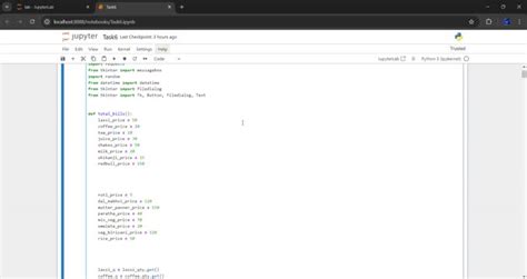 hariharan v on linkedin internship pythonprogramming billingapp guidevelopment…
