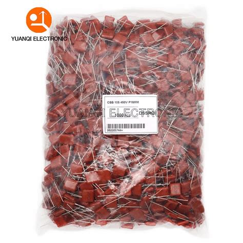 Cbb 폴리프로필렌 필름 커패시터 100v 250v 400v 450v 630v 1600v 티몬