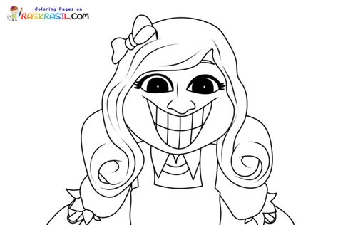 Miss Delight Coloring Pages