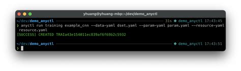 CLI快速入门教程 Anylearn SDK 0 10 6 文档